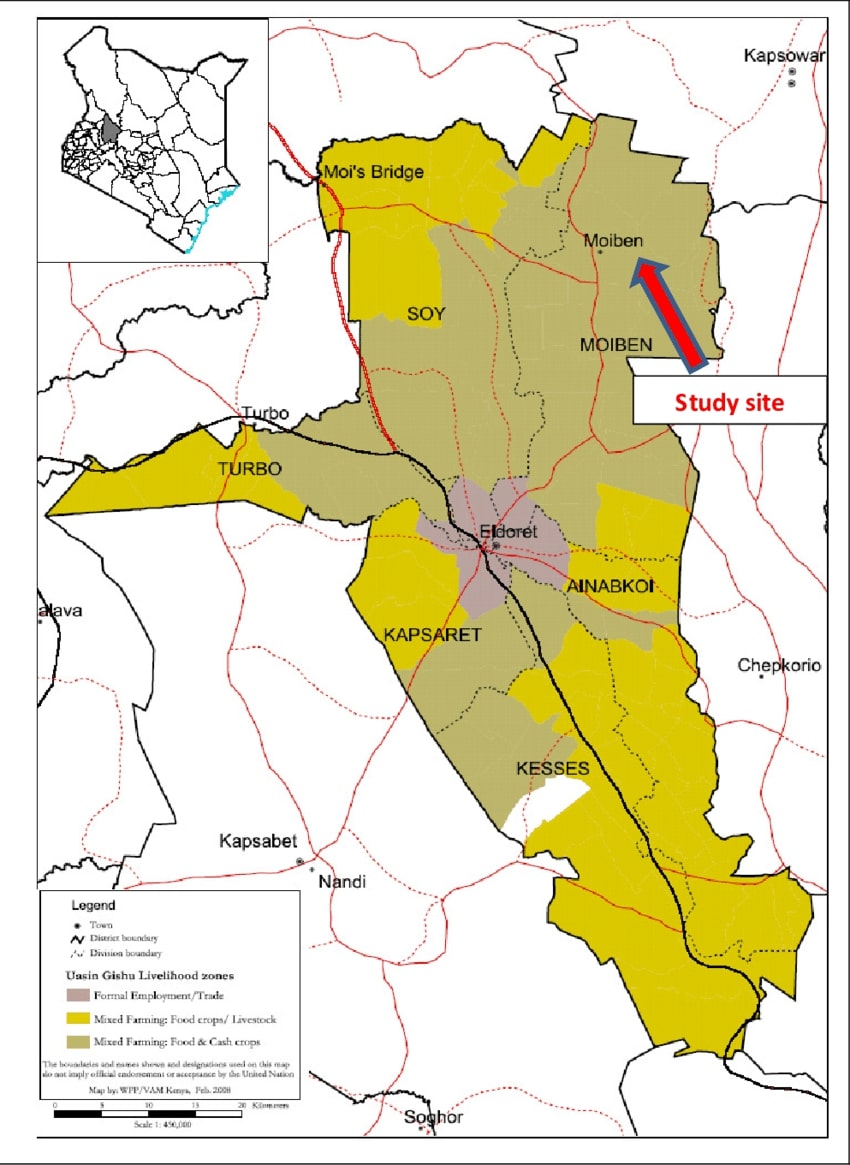 Uasin-Gishu maps – Kenya Tree Food System